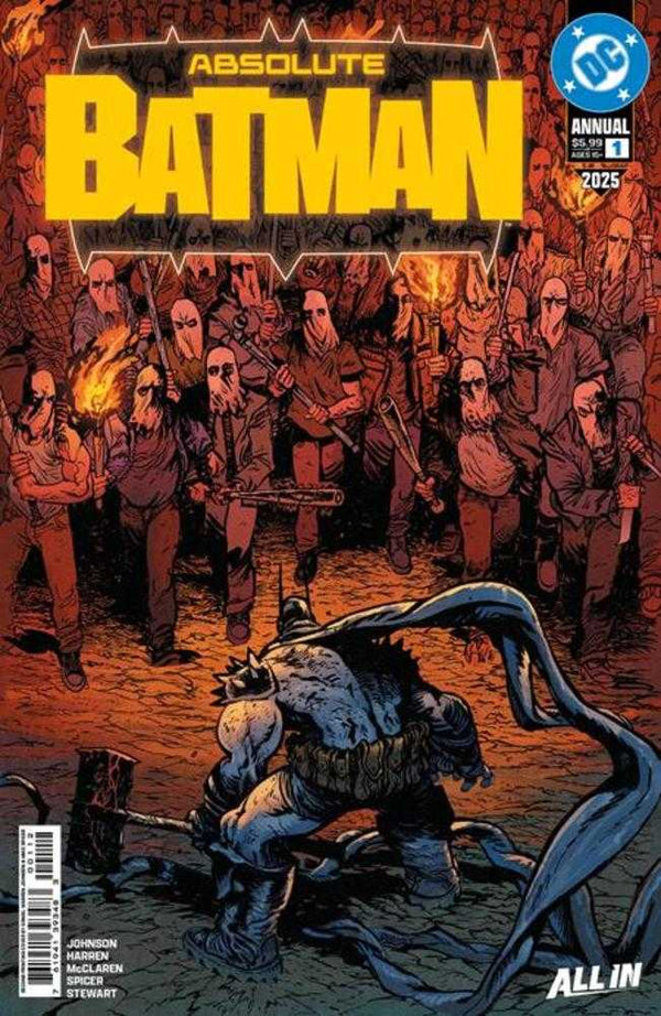 Absolute Batman 2025 Annual #1 (2nd Printing Foil Variant) – Legends ...