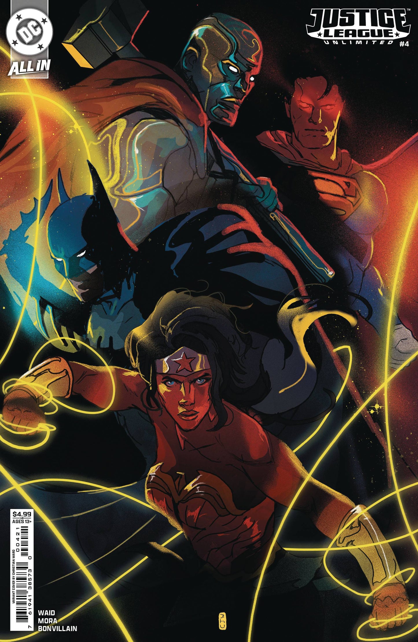 Justice League Unlimited #4 (Christian Ward Cover) – Legends Comics ...