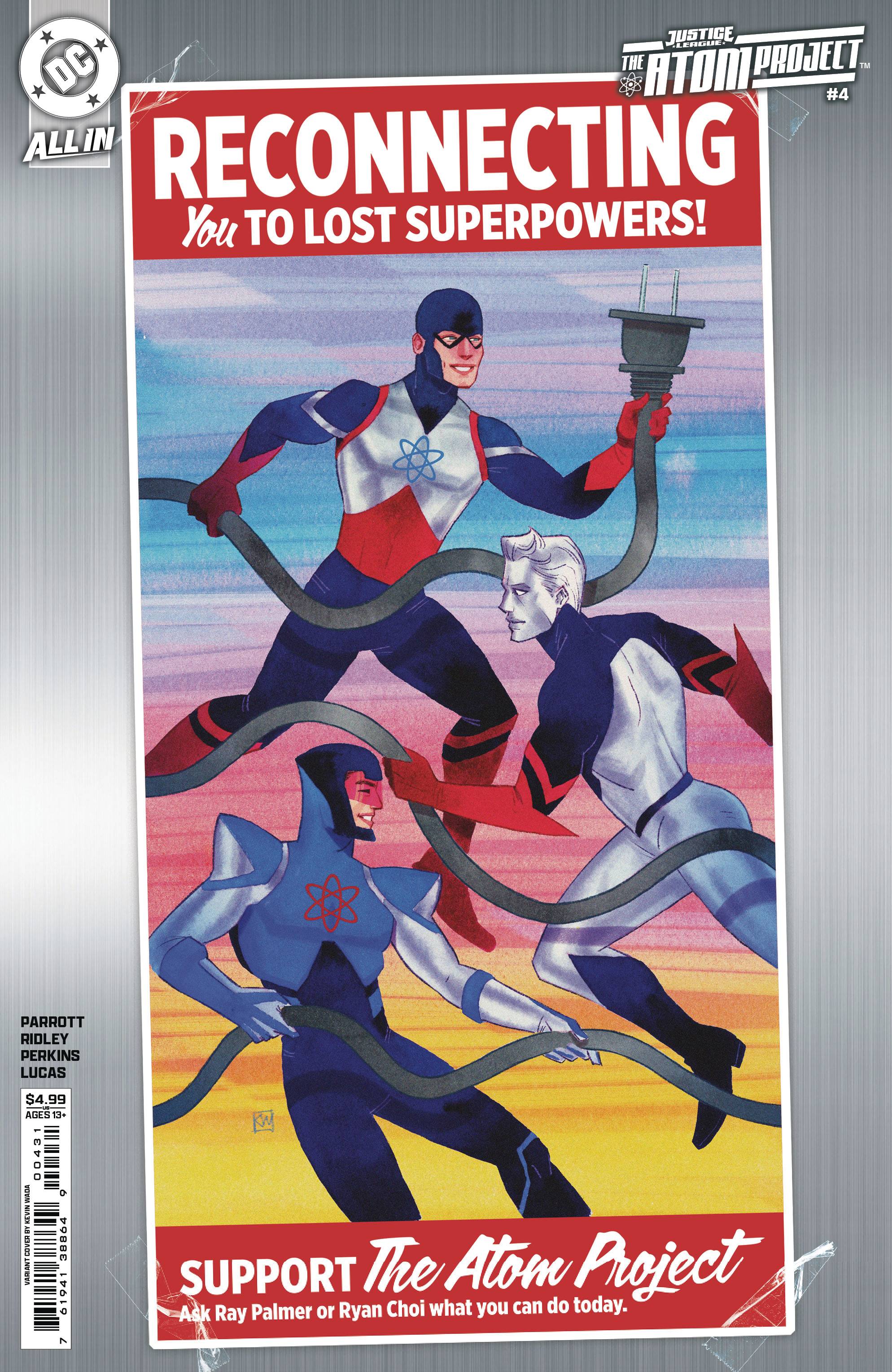 Justice League: The Atom Project #4 (Kevin Wada Cover) – Legends Comics ...